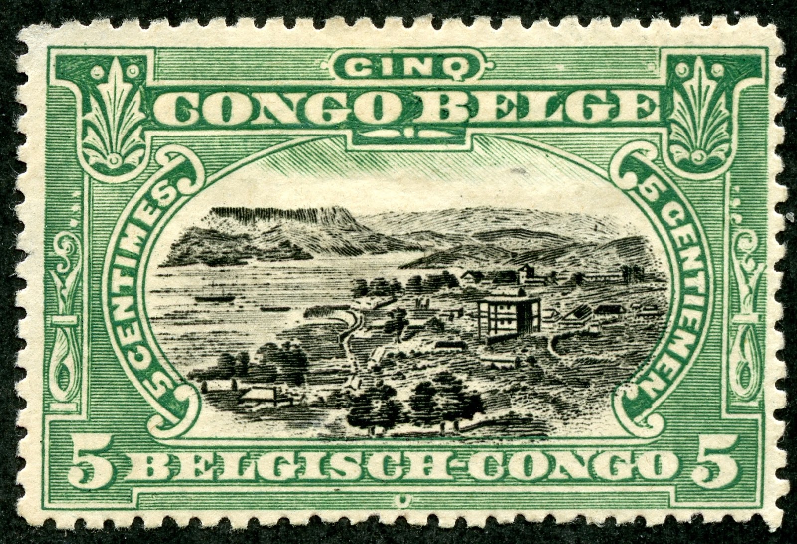 Big Blue 1840-1940: Belgian Congo Stamps Part I - A closer look