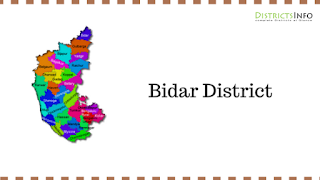 Bidar District With Talukas in Karnataka State