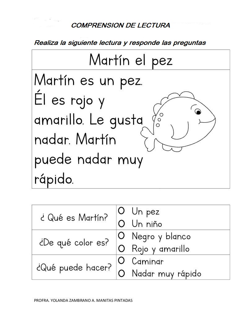 Level Builders Teacher Carol : Clase de español (practica de lectura y ...