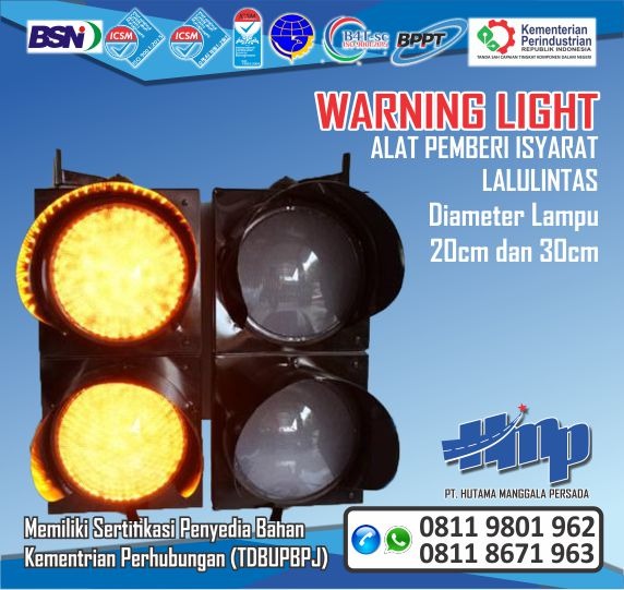 LAMPU PERINGATAN WARNING LIGHT | Pabrik Rambu