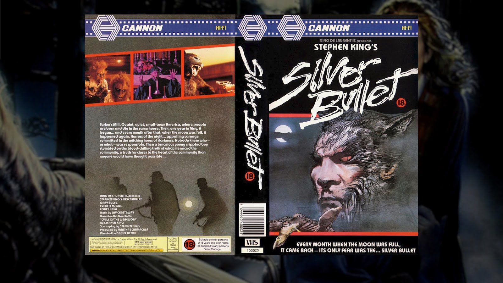 MCBASTARD'S MAUSOLEUM: STEPHEN KING'S SILVER BULLET (1985) (Scream Factory Collector's Edition ...