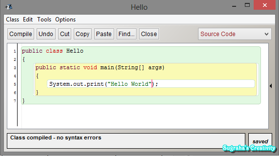 Belajar Bahasa Java dari Dasar Yuk !! - Sugrahaku
