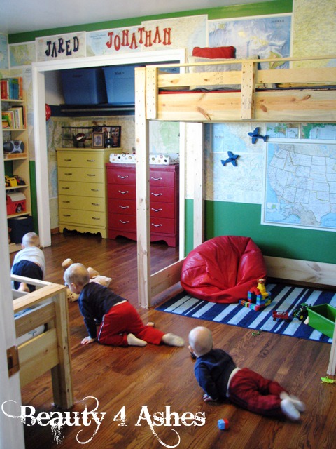 Beauty 4 Ashes: Travel Themed Boy Room