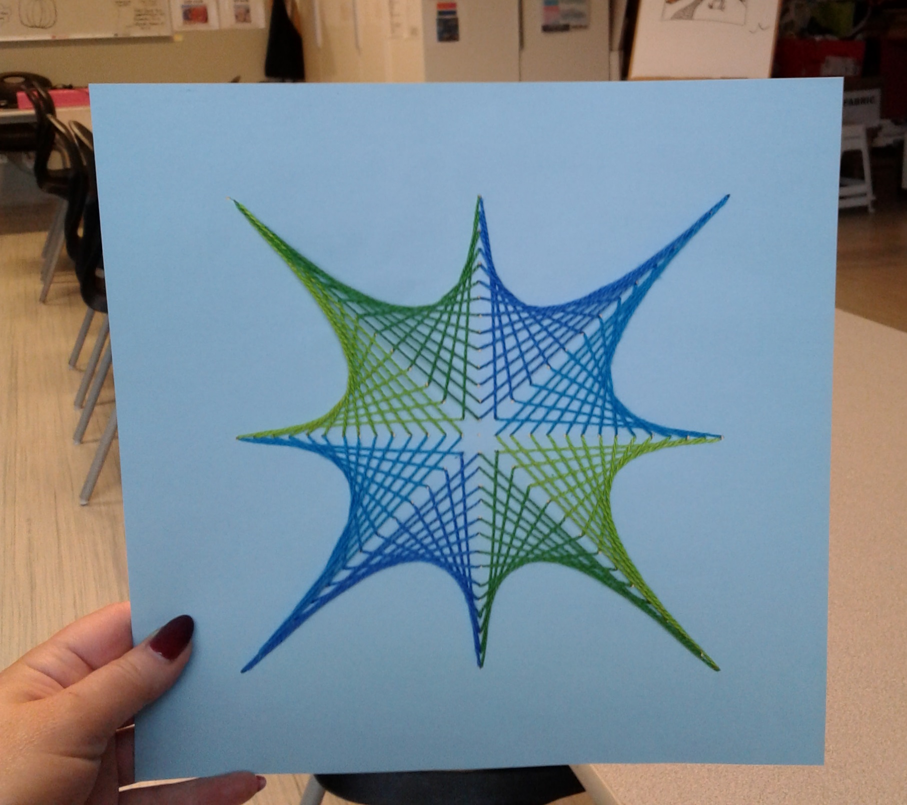 a faithful attempt: Parabolic Curve Stitching