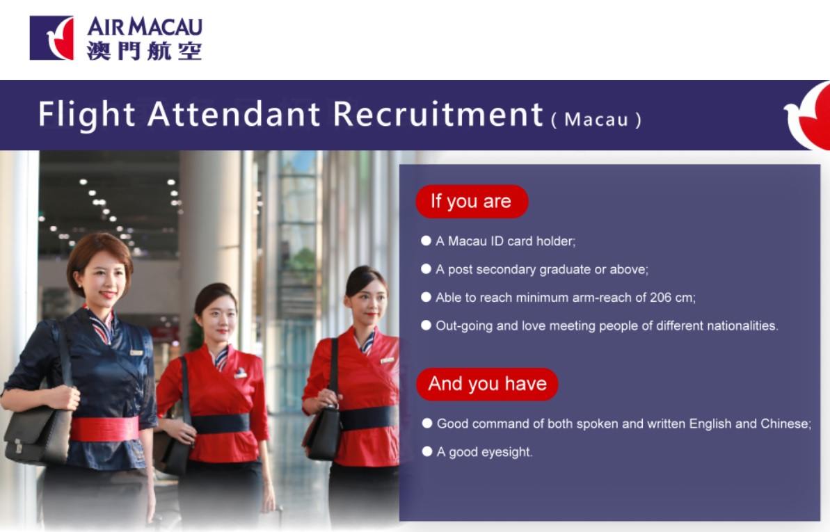 Air Macau Cabin Crew Salary - 2024 Company Salaries
