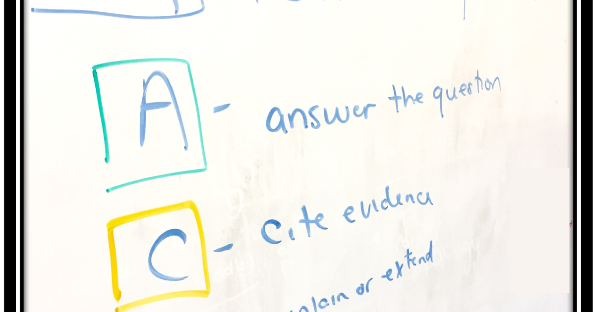 RACE to Respond (with tech too!) | Teaching in Room 6