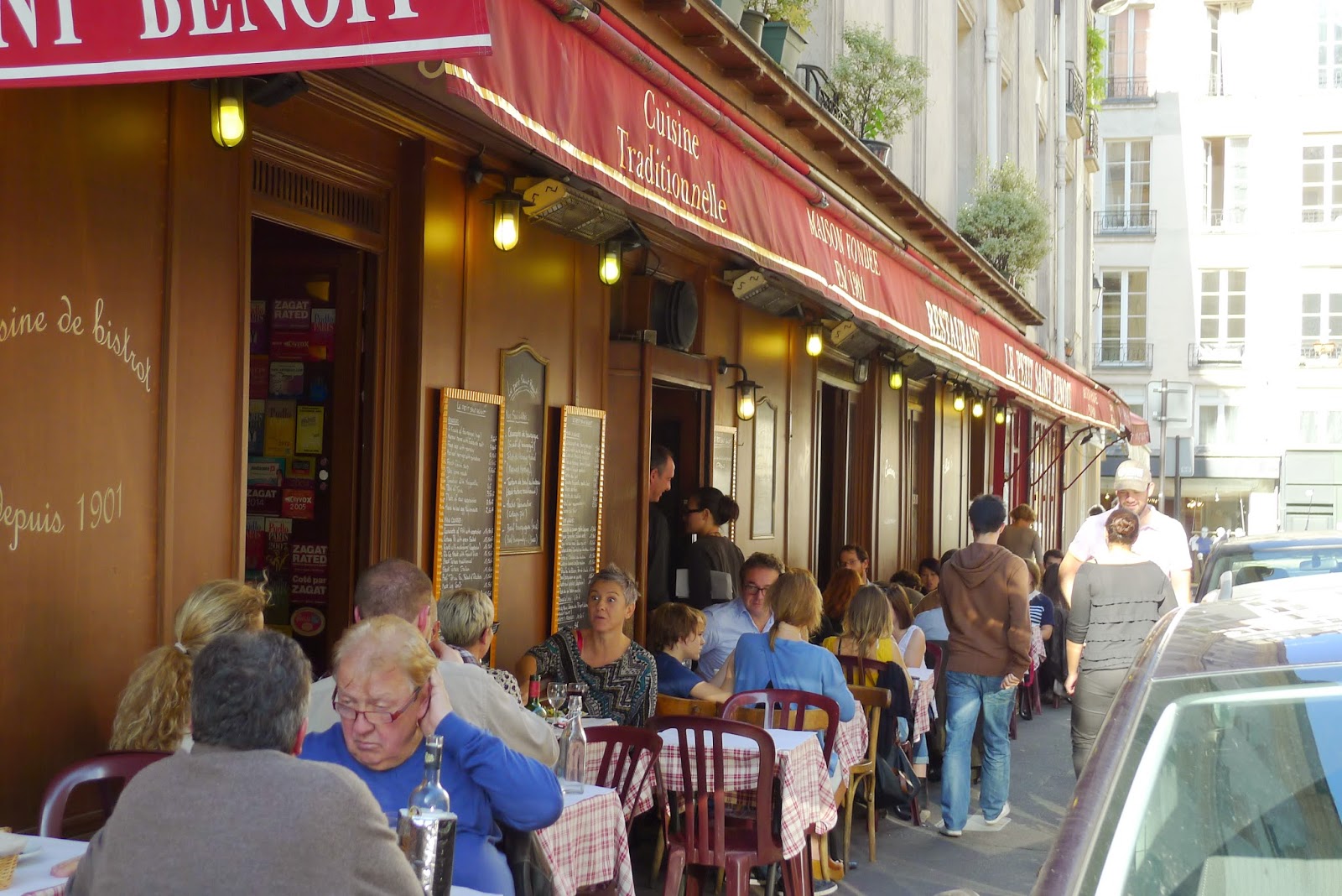 French virtual cafe: Le Petit Saint Benoit