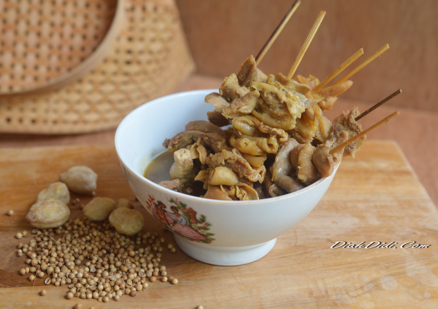 Diah Didi's Kitchen: Sate Ayam Rebus Ala Warung Soto
