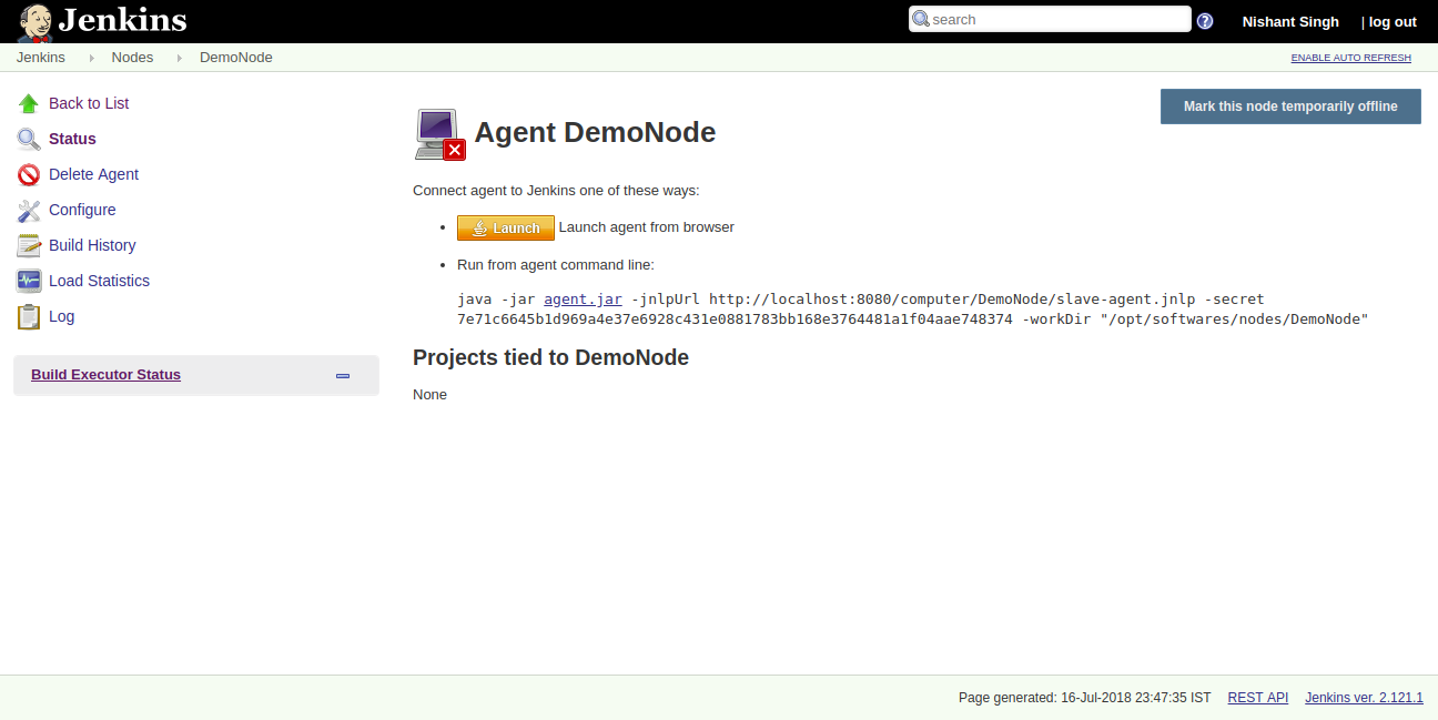 How to Configure Jenkins and Create a Node