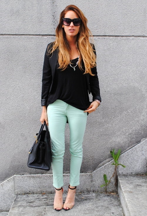 The Modernette.: summer treats: mint chocolate chip ice cream