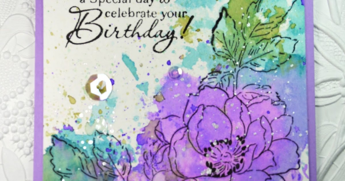 Completely Handmade......: Technique of the Month - Ink Smooshing