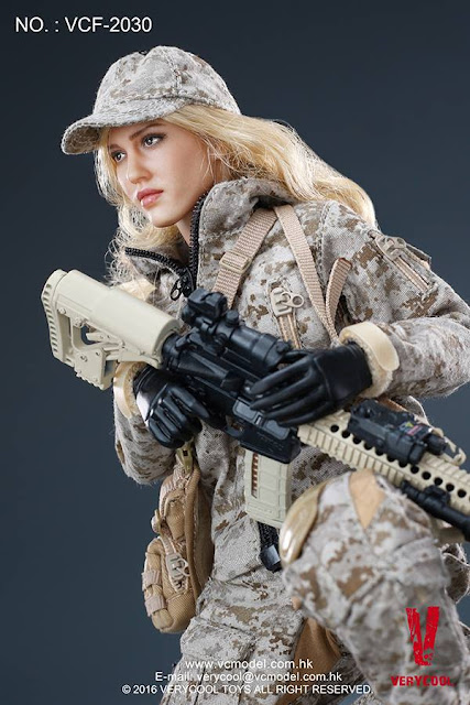 toyhaven: VERY COOL 1/6th scale Digital Camouflage Women Soldier "Max ...