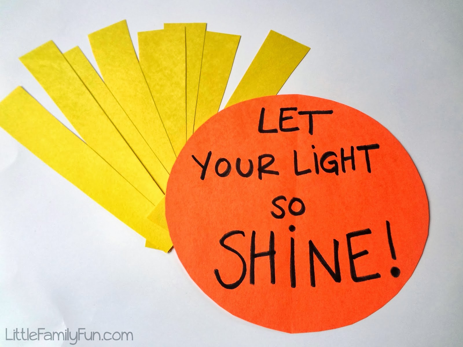 Little Family Fun: FHE: Be a good example