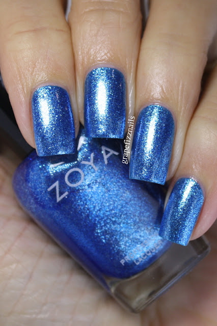 Grape Fizz Nails: Zoya Twinkling Collection, Holiday, 2019 Swatches and Review