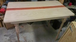 Pragmatic Woodworker: Civil War Folding Table: Finished Is Finished