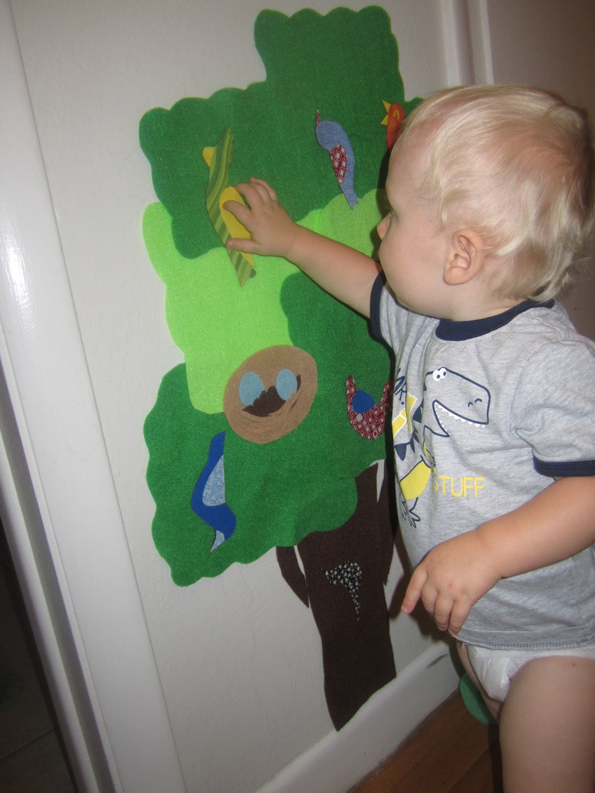 Making Fun: Felt Birds in a Tree