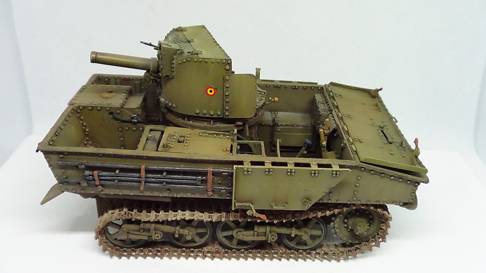 Size's military scale models: Belgian T13 type I (part 6): Retrokit's ...