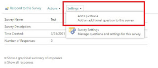 [SharePoint] Creating a SharePoint Survey