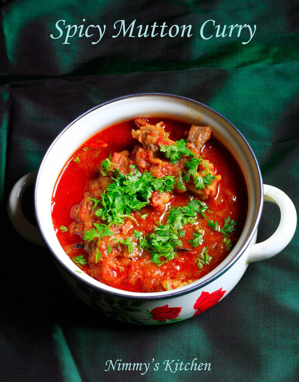 Nimmy's Kitchen: Spicy Mutton Curry