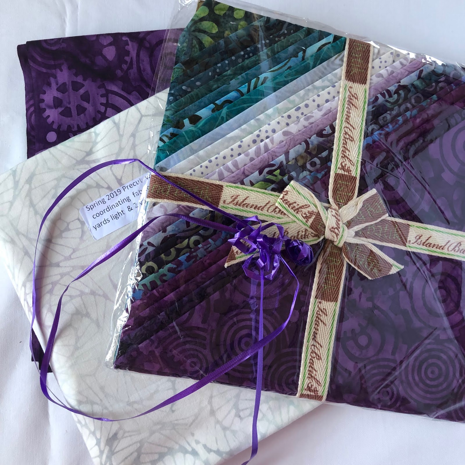 PamelaQuilts: Island Batik Ambassador Box for July 2019!