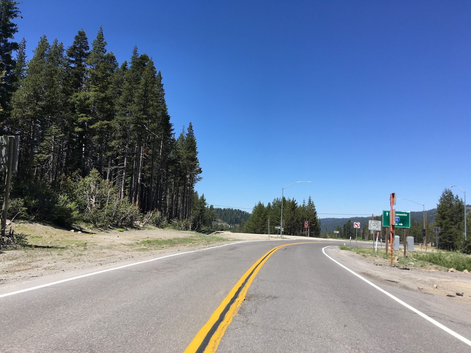 Old US Route 40 on Donner Pass Road