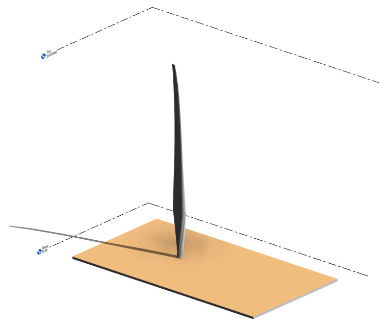 BIM Chapters: Creating a Wind Turbine Blade in Revit using a Swept Blend