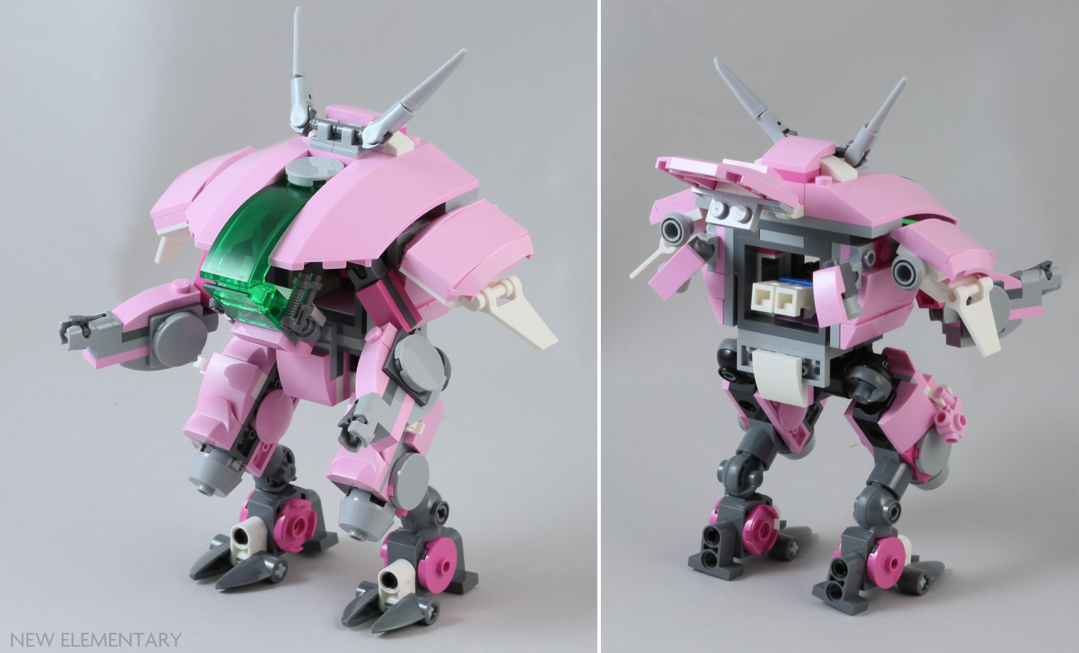 LEGO® Overwatch Review: 75973 D.Va & Reinhardt | New Elementary: LEGO ...