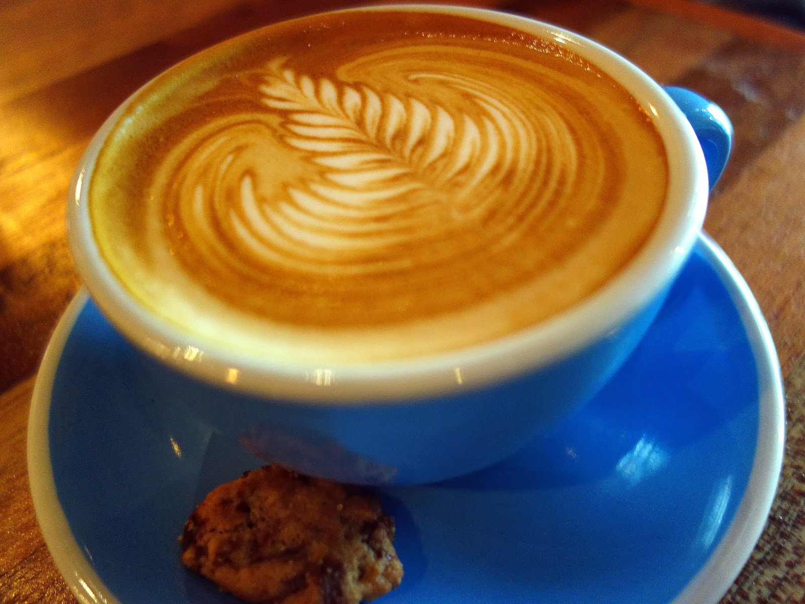 Can't fault the flat white either, creamy & not-too-steamy (won't ...