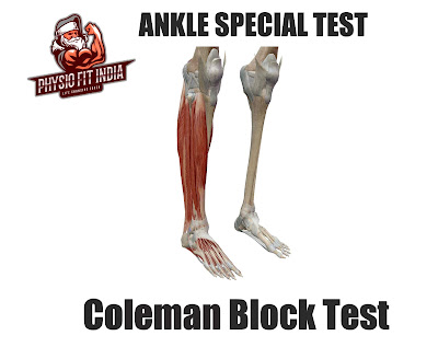Coleman Block Test | Alignment tests