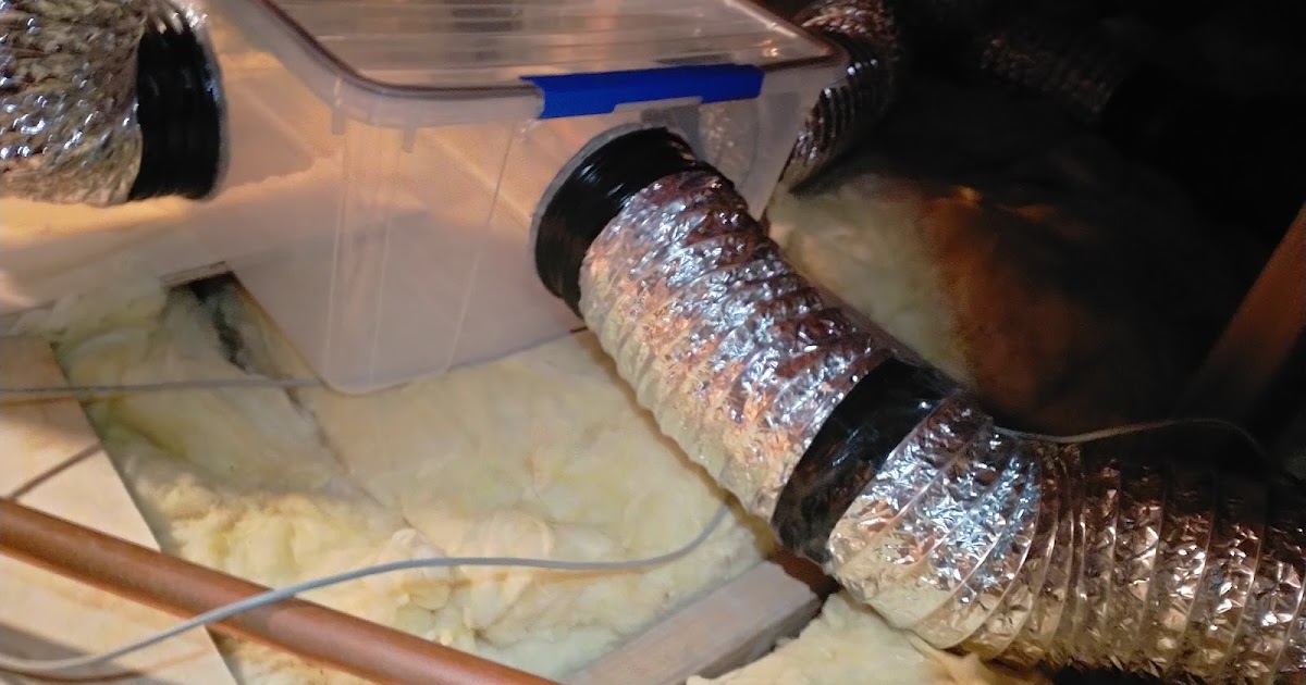 Added a 60 Litre Plenum air-distribution box on the fresh air side