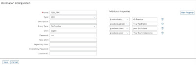 SAP ABAP Central: Call a Remote Function Module (RFC) From SAP Cloud ...