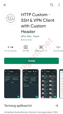 Cara Menggunakan HTTP Custom - Kangarif.net