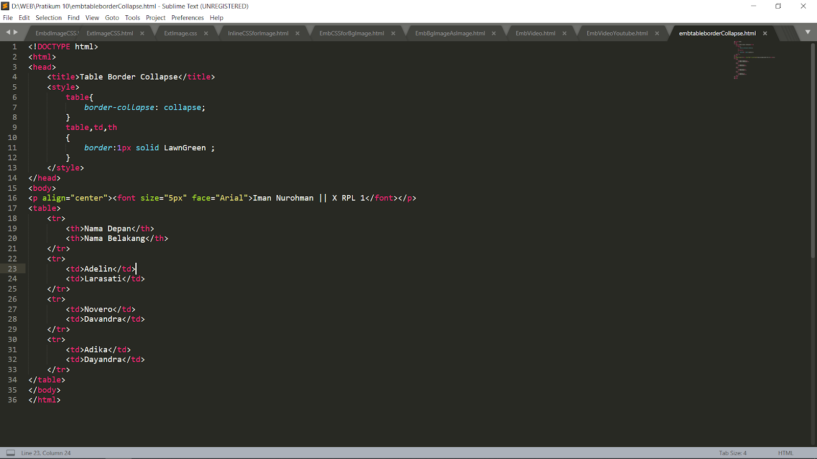 Menyajikan CSS untuk Memformat Tampilan Multimedia & Tabel - Serba ...