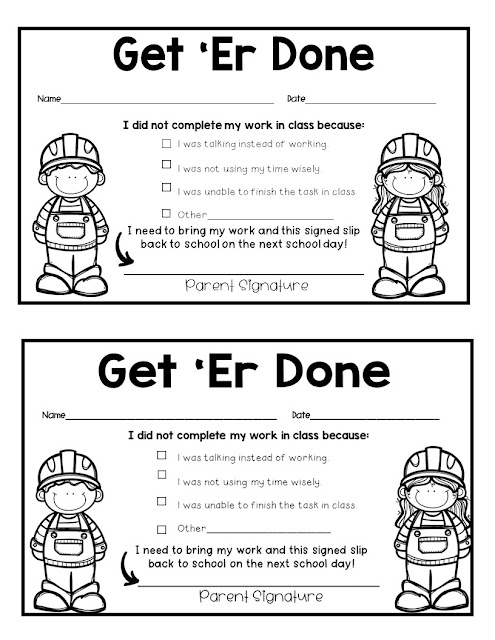 Get ‘er Done! - Second Grade Rocks