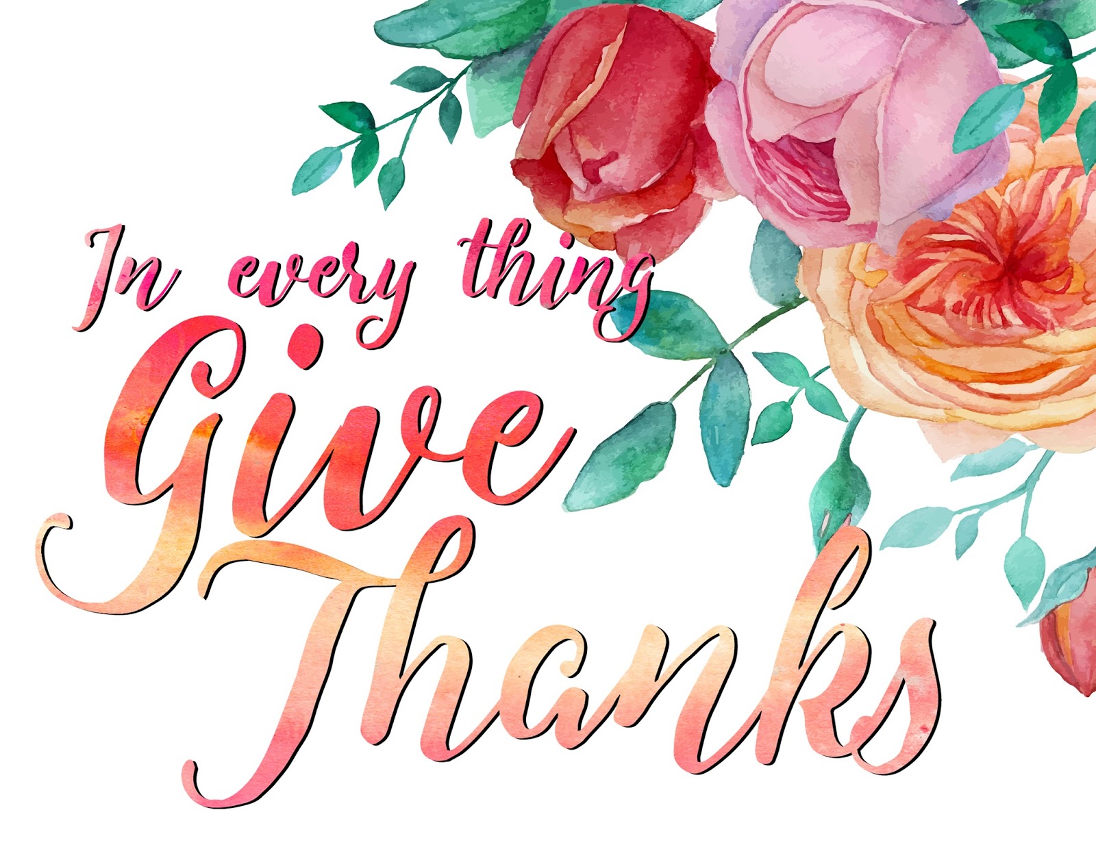 Thankful Freebies and Scripty Fonts!