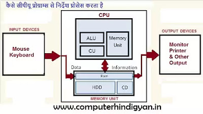 सेन्ट्रल प्रॉसेसिंग यूनिट (सीपीयू) (Central Processing Unit (CPU) hindi ...