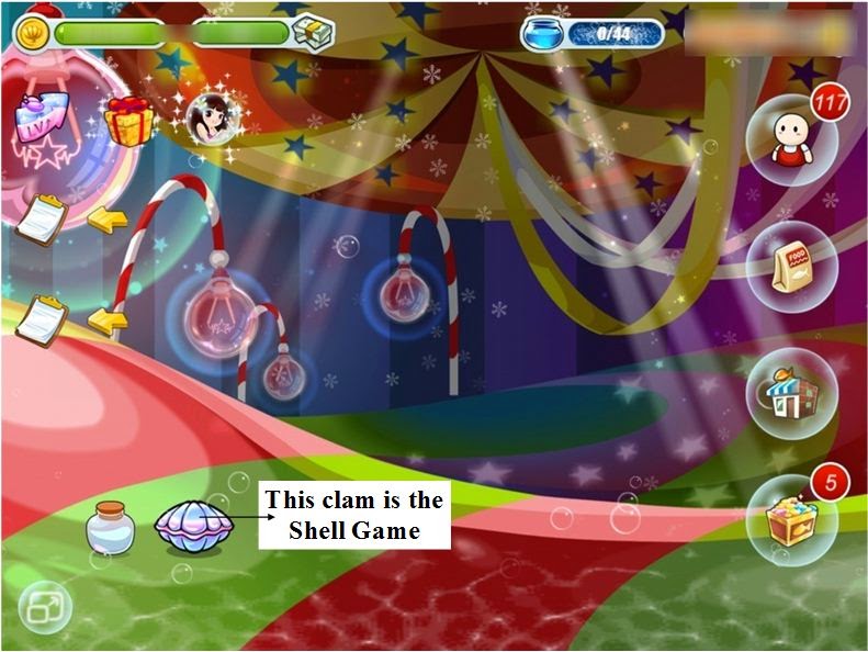 Happy Fish Tips (iOS Devices): Shell Game: Regular Shell Strategy