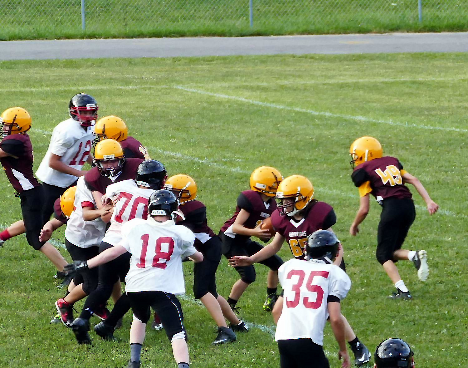 Pocahontas Commentator Plus: MMS Football Big'Uns B