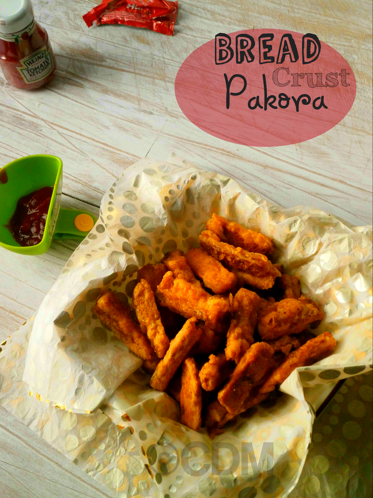 Bread crust Pakoda