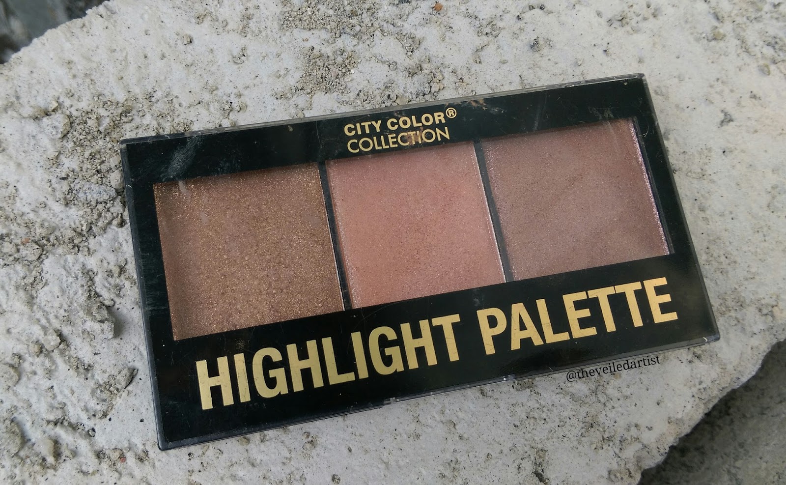 City Color Highlight Trio Palette #2 Review and Swatches - The Veiled ...