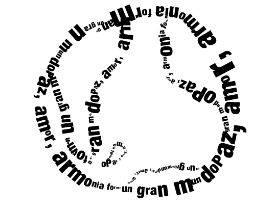 JARDÍN DE GENTE: 7° A y B / Caligramas