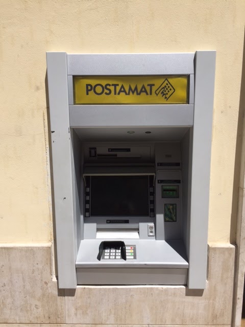 Il blog di Pino Carà: Inaugurato il Postamat alle poste