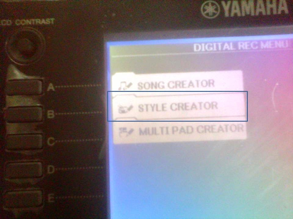 Membuat Style Yamaha PSR | BLOG SEPUTAR KYBORD DAN TEKNOLOGINYA