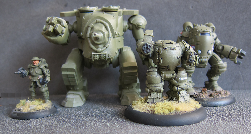 ultravanillasmurf: Weird War 2 Mech Comparison