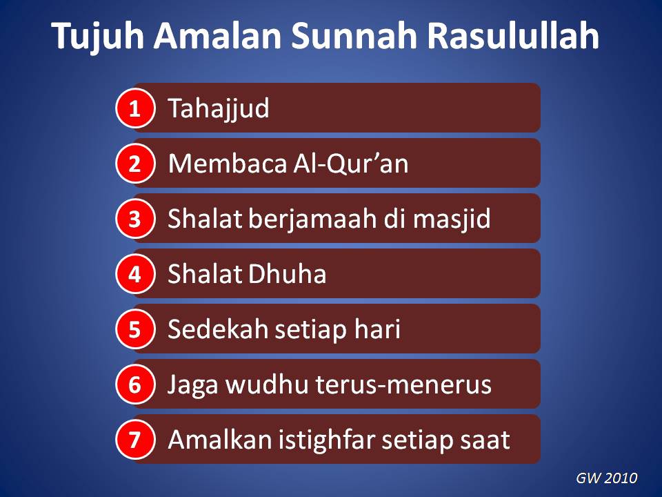 Sunnah-Sunnah Rasulullah SAW yang sering TERLUPA | PTW BLOGGER