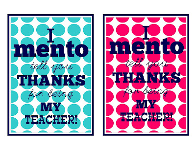 I "Mento" Tell You Thanks!