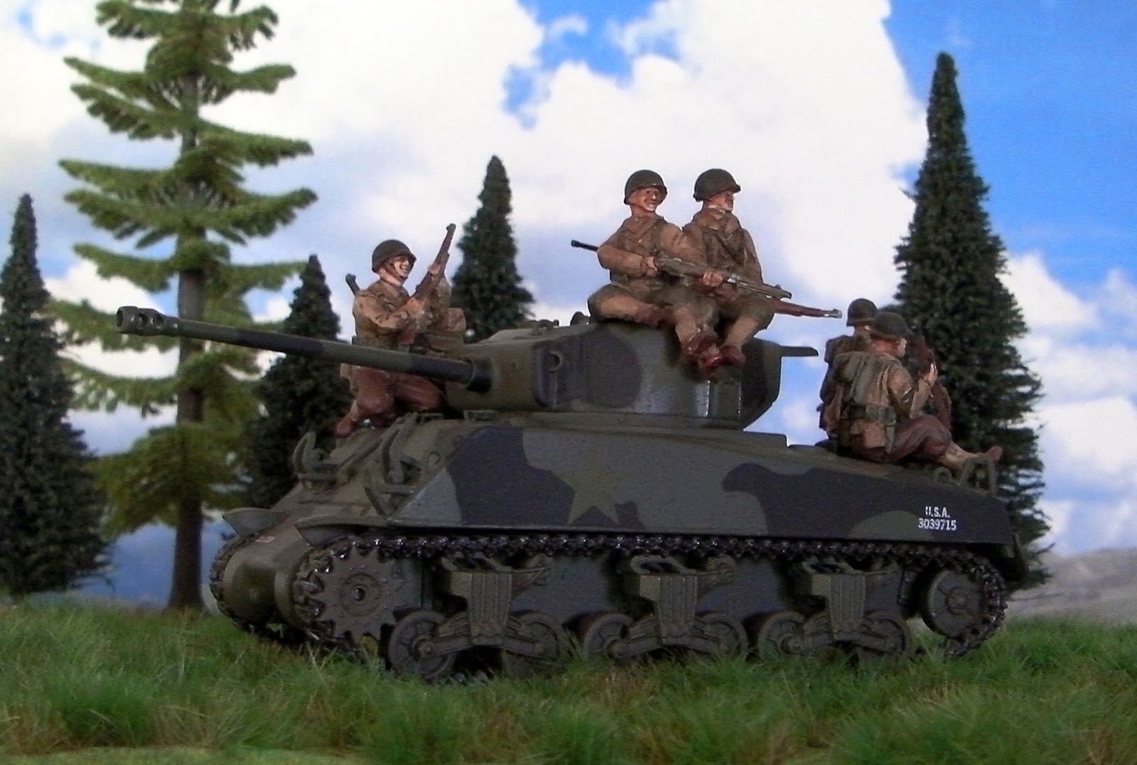 Panzer Sloped Armor: M4A3 (76mm) Sherman Tank 3rd Armored Division