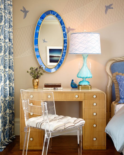 Velvet Moss: Bedside Writing Tables