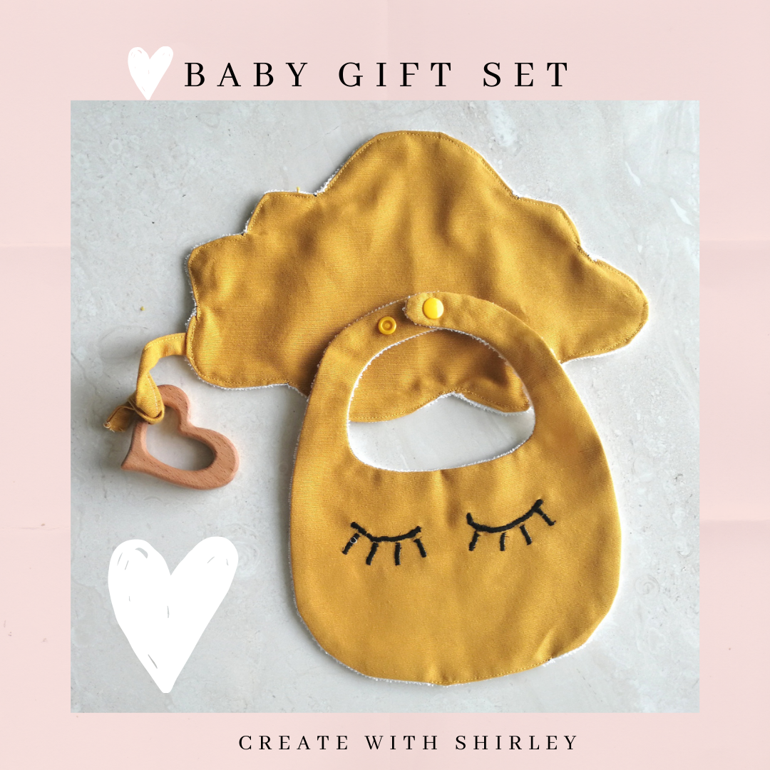 how to sew baby handmade gift set