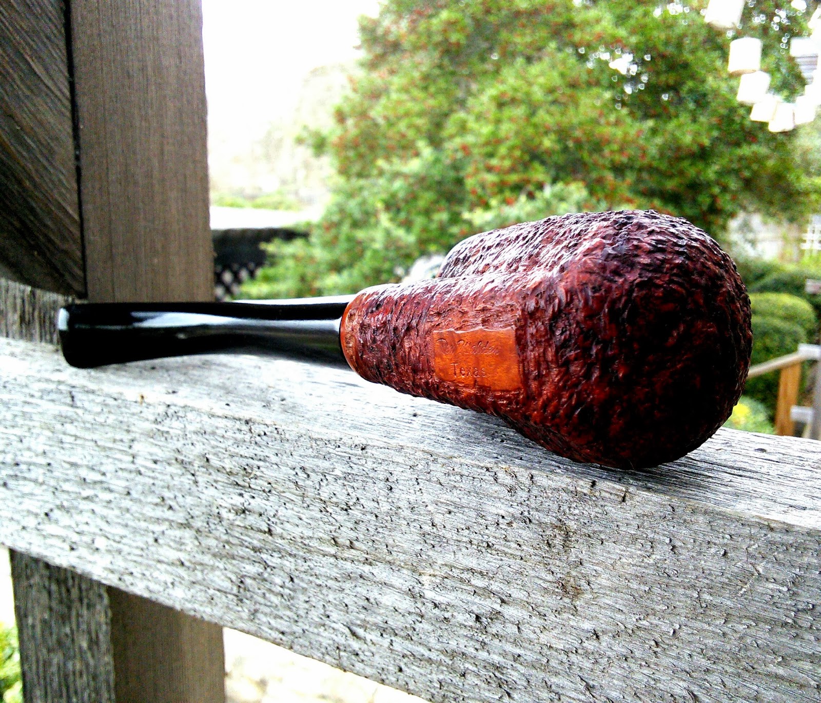 Rex Walden Pipes: New Rusticated Oom Paul Shaped Briar Tobacco Pipe by ...